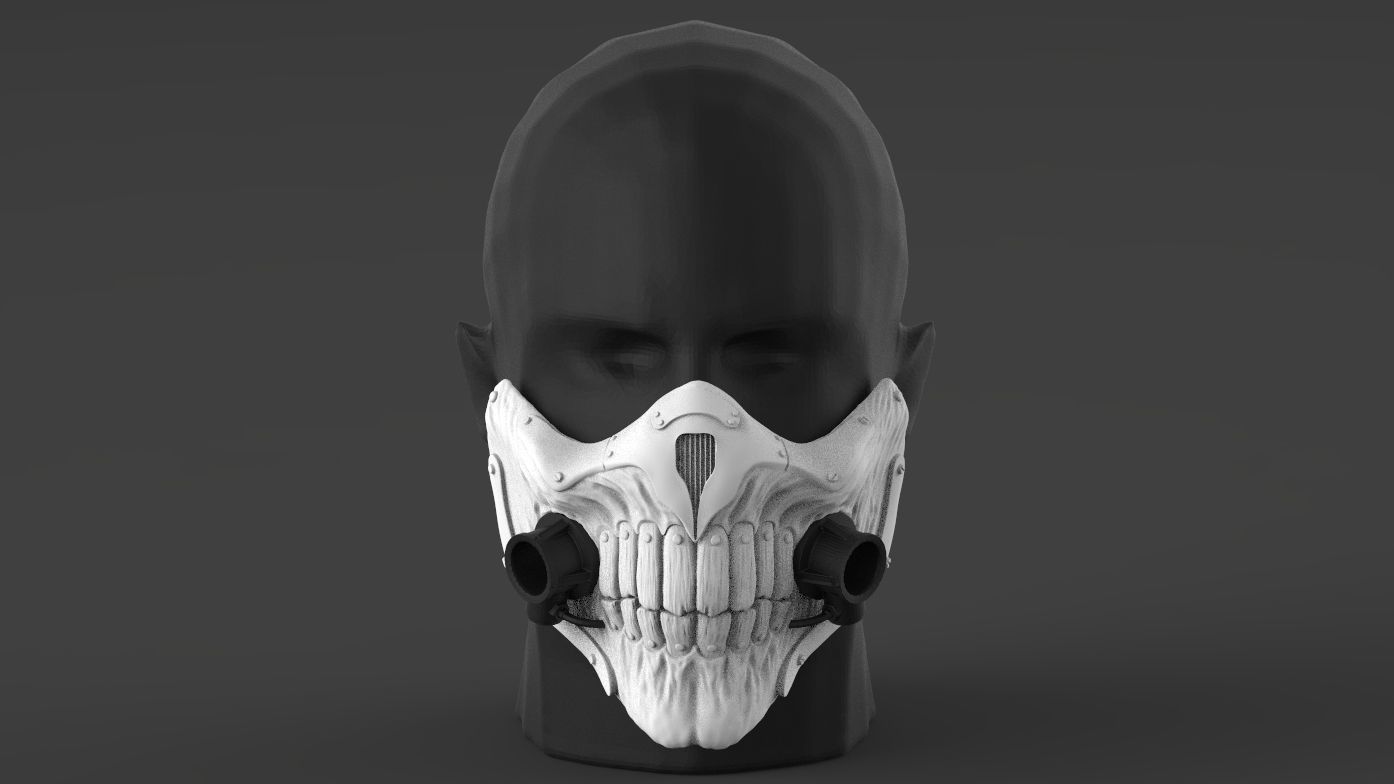 IMMORTAN JOE MASK 3D model 3D printable | CGTrader