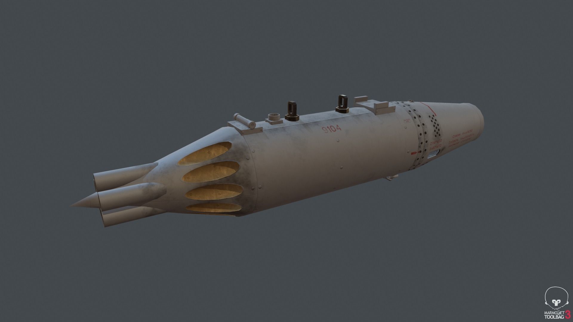 3D model UB-16-57UPM Rocket Pods VR / AR / low-poly | CGTrader