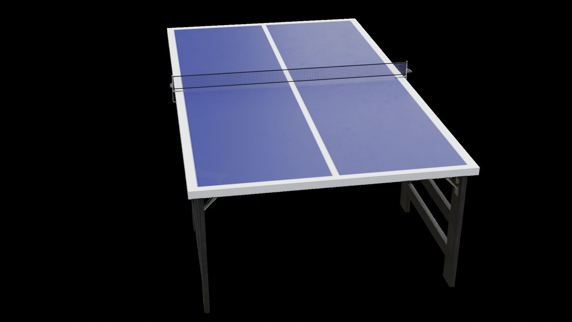 3D model Ping Pong Table Tennis many PBR Options Textures VR / AR / low ...