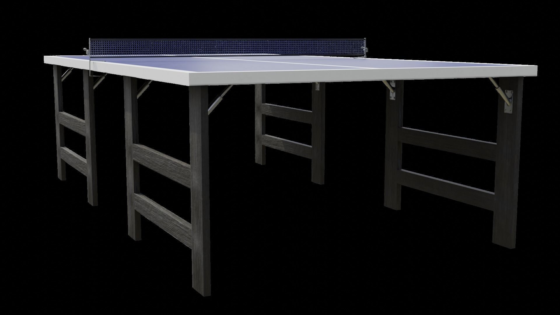 3D model Ping Pong Table Tennis many PBR Options Textures VR / AR / low ...