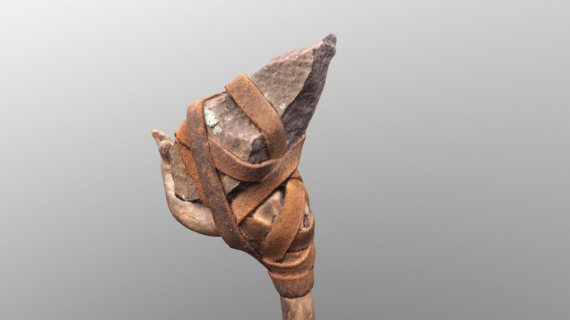 3D model Primitive Axe -Bone and stone Collection VR / AR / low-poly ...