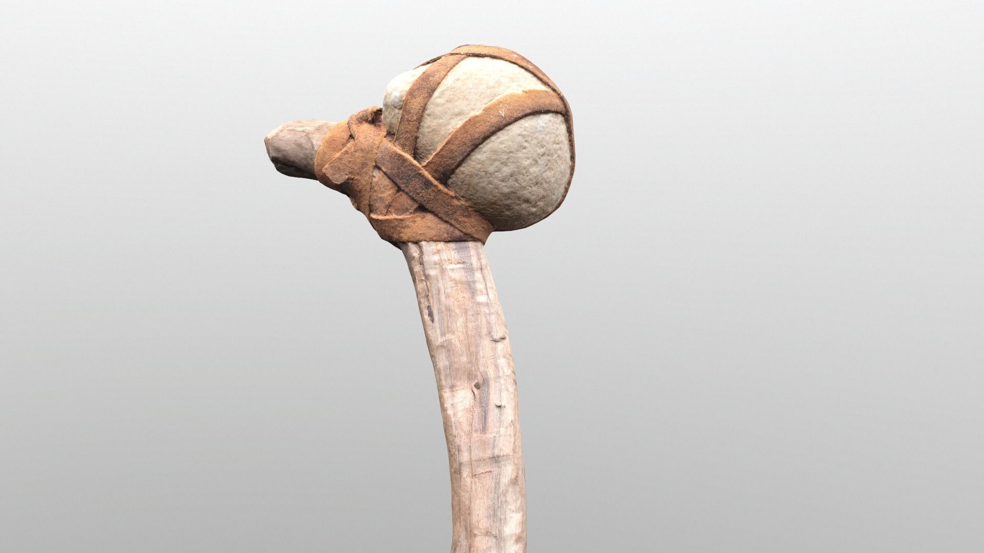 3D model Primitive Axe -Bone and stone Collection VR / AR / low-poly ...