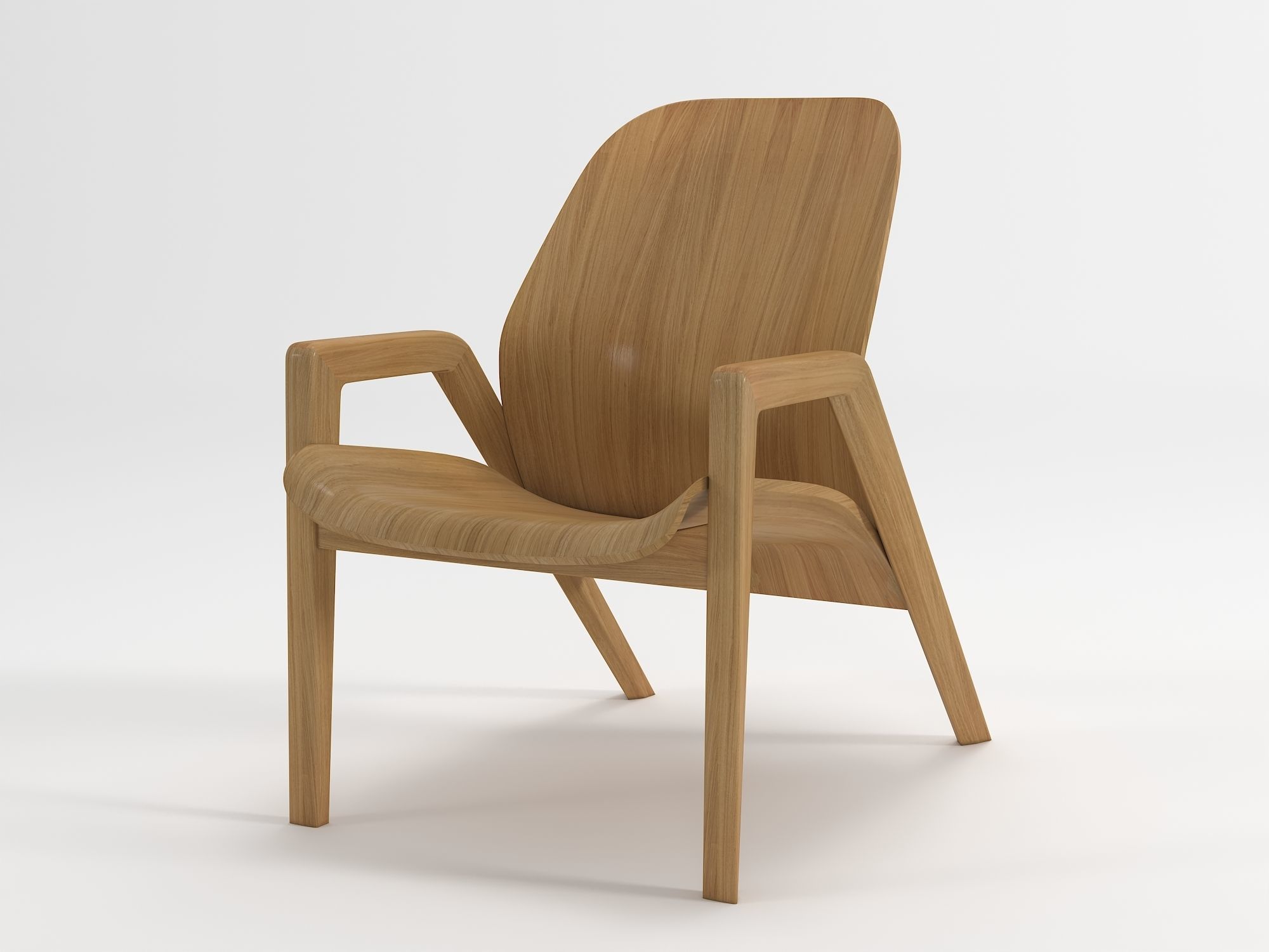 3D model Laminated Chair VR / AR / low-poly | CGTrader