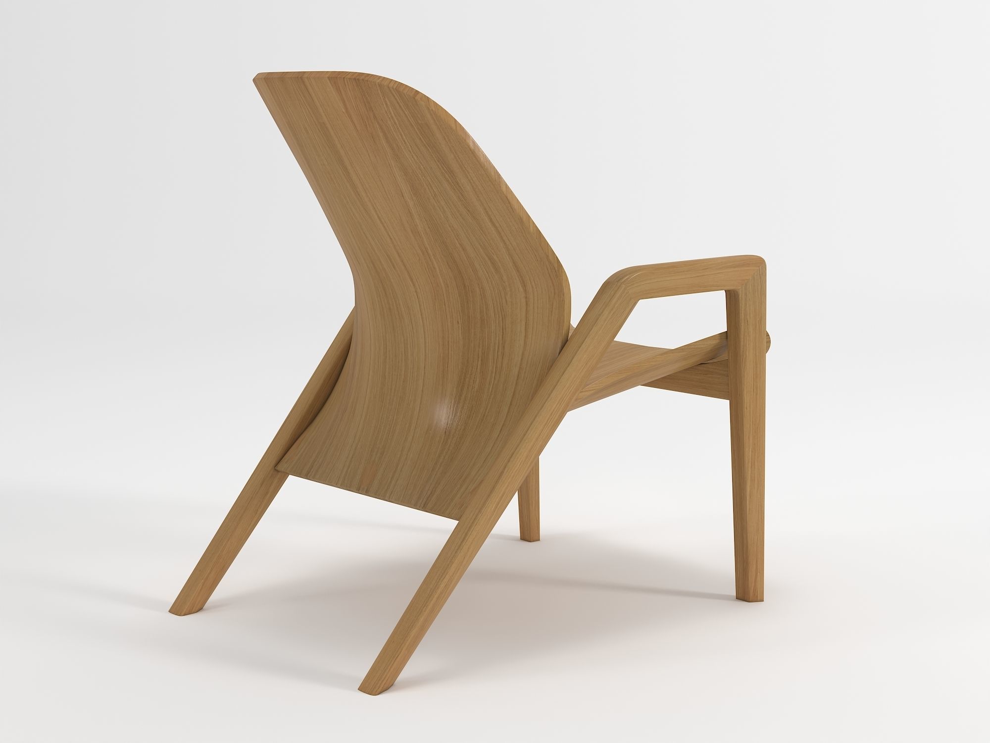 3D model Laminated Chair VR / AR / low-poly | CGTrader