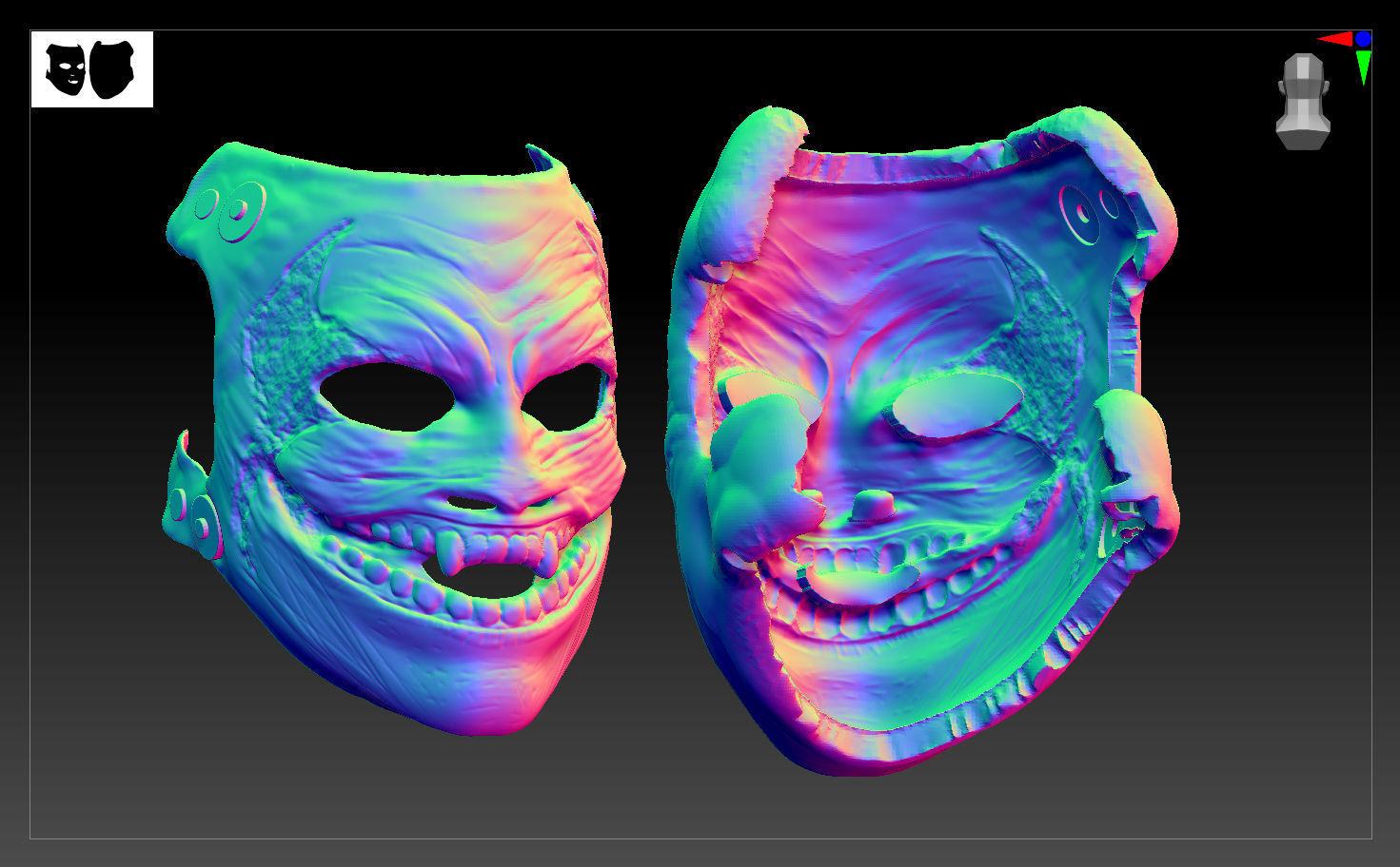 WWE Fiend Bray Wyatt Mask 3D model 3D printable | CGTrader