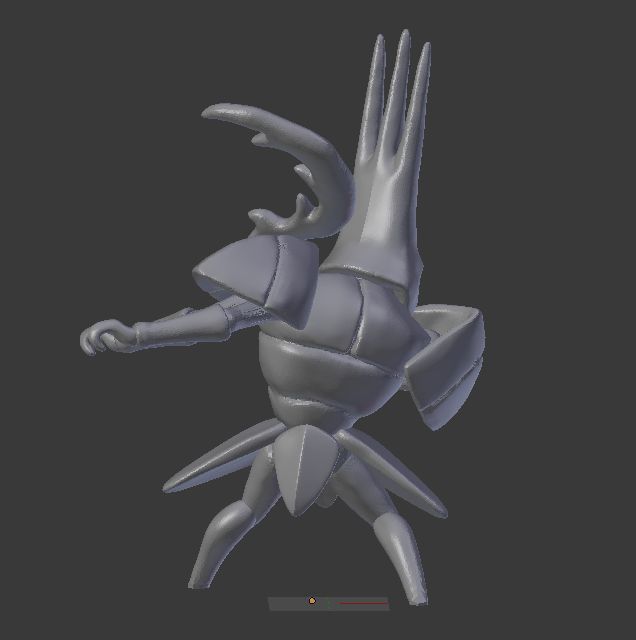 Bug king guardian free 3D model 3D printable | CGTrader
