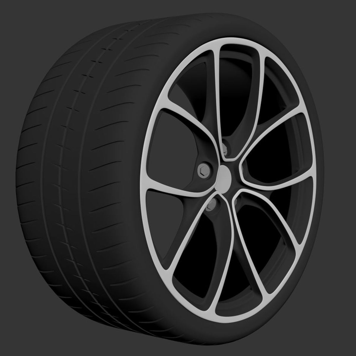 6 Wheel Collection LowHigh Poly free VR / AR / low-poly 3D model | CGTrader