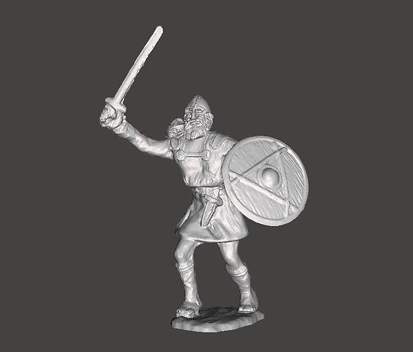viking warrior free 3D model | CGTrader