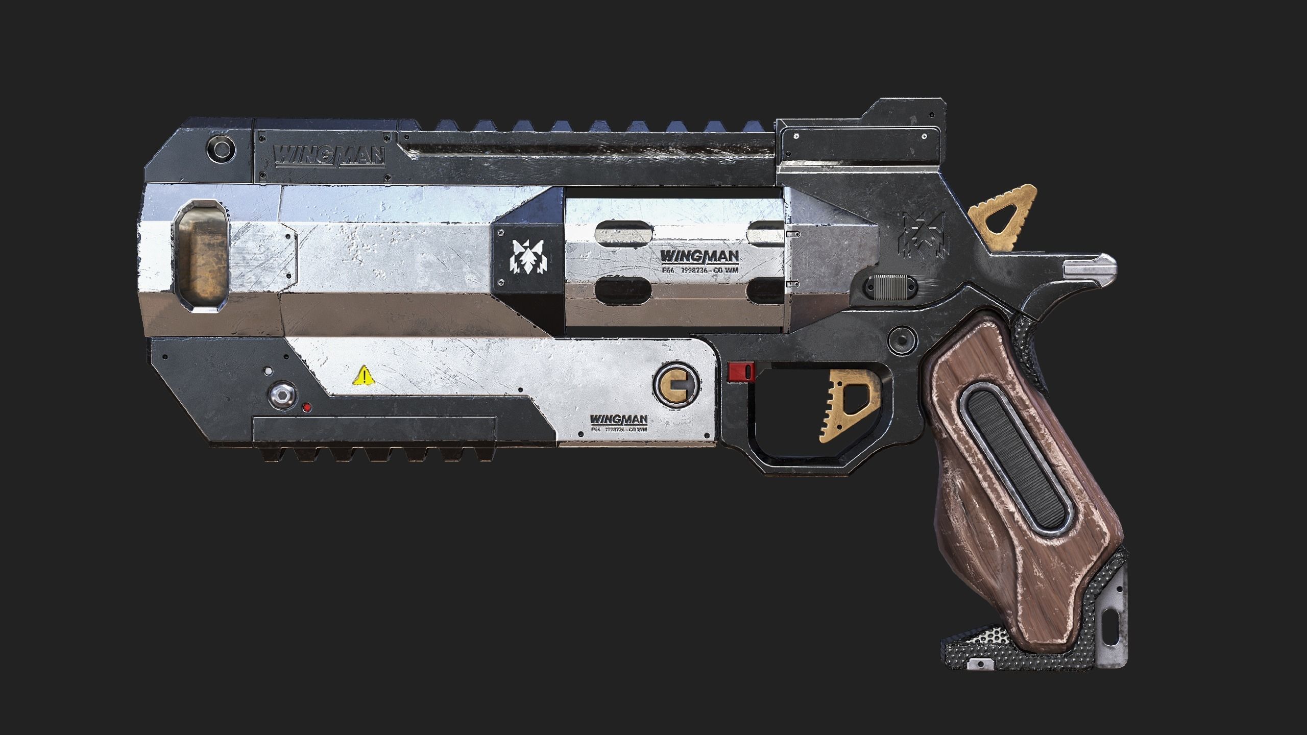 3D model APEX Legends Revolver Wingman VR / AR / low-poly | CGTrader