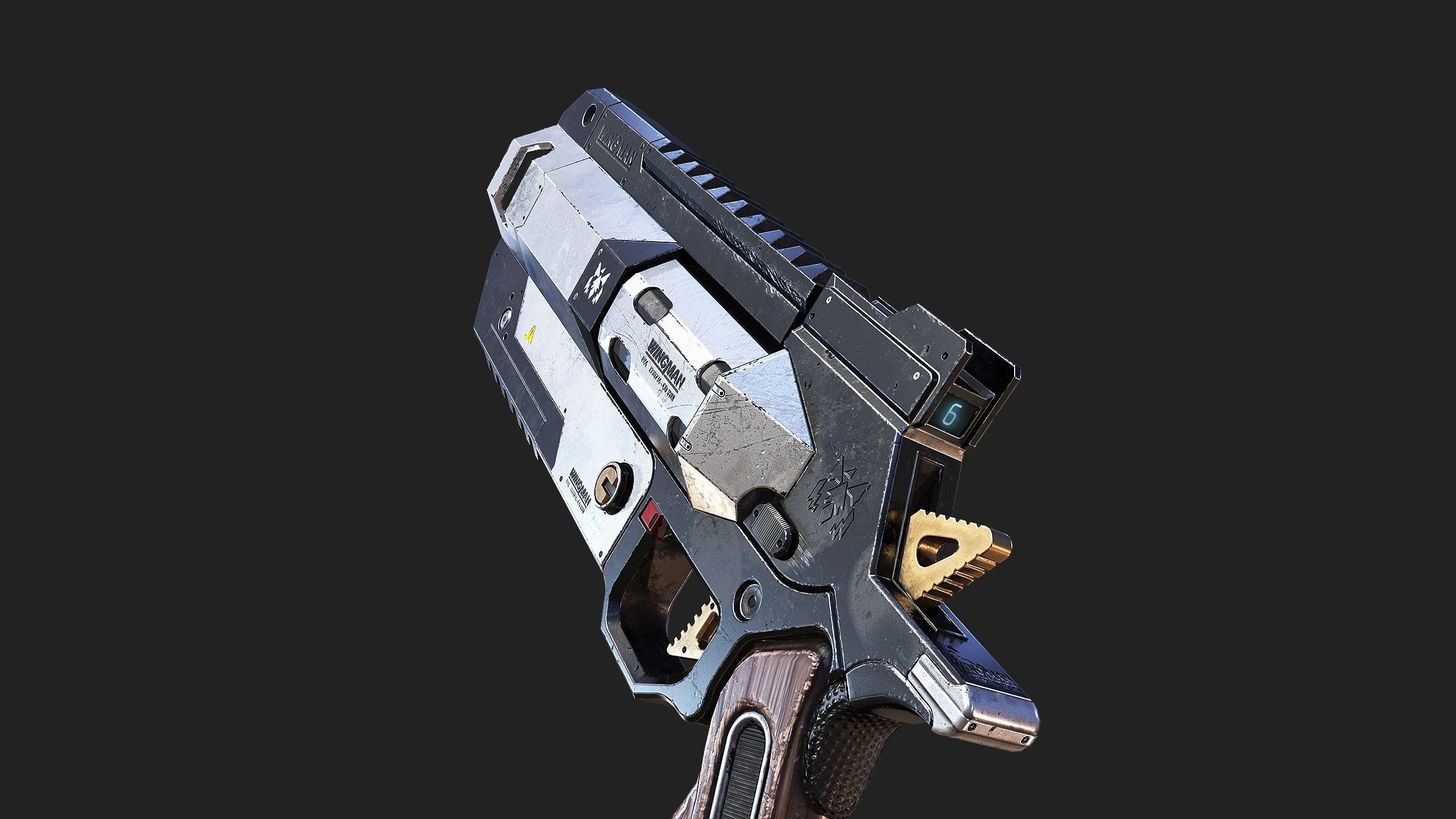 3D model APEX Legends Revolver Wingman VR / AR / low-poly | CGTrader