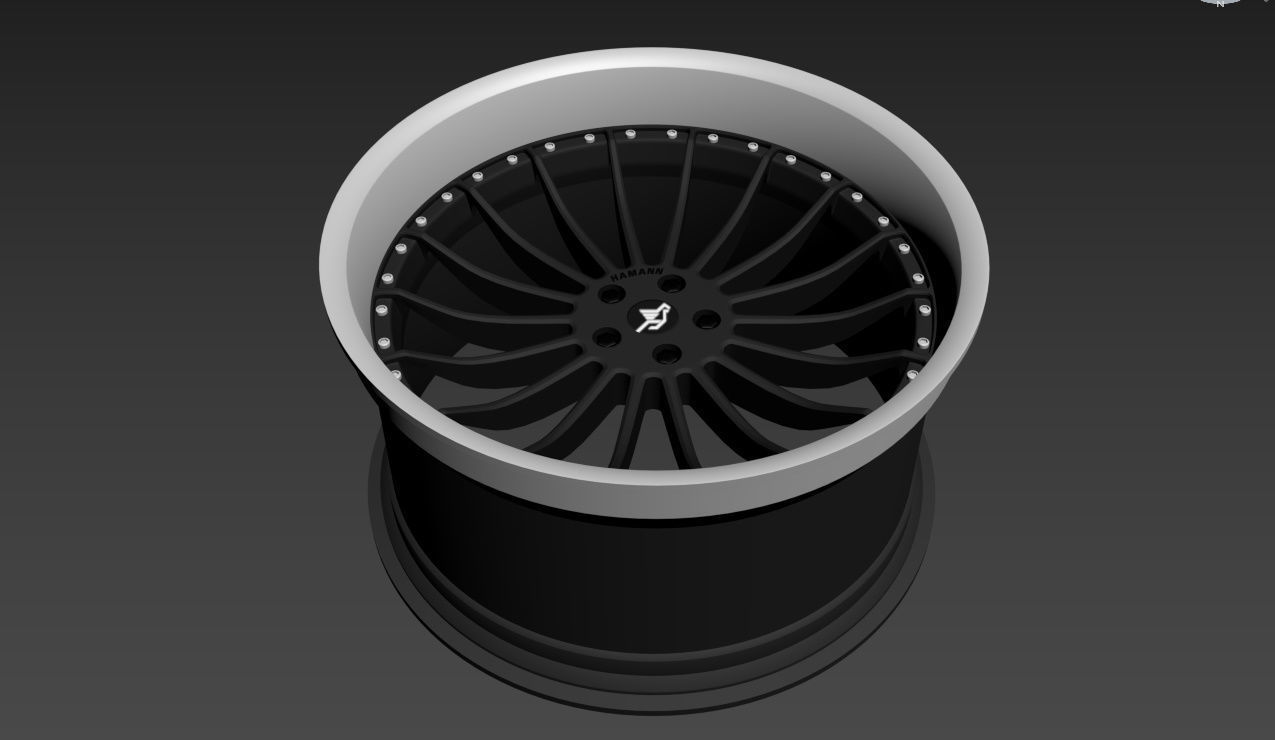 HAMANN Wheels Version 2 3D model | CGTrader