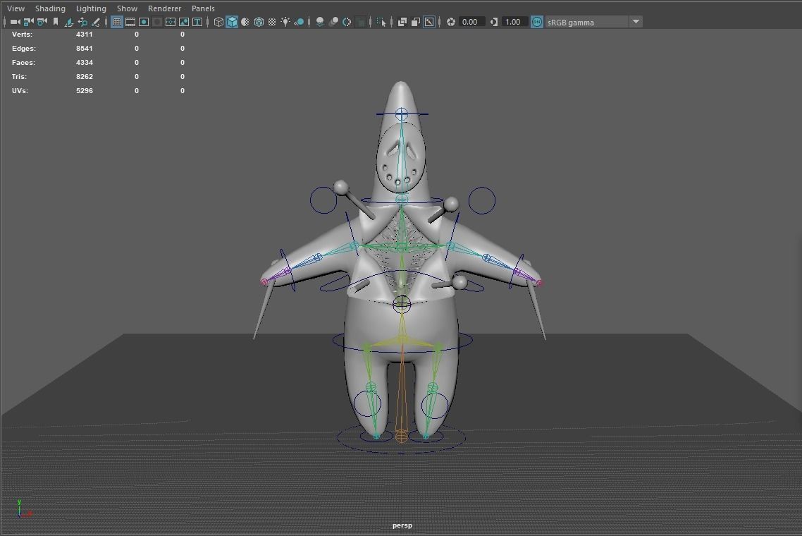 3D model Stitch Voodoo VR / AR / low-poly rigged animated | CGTrader