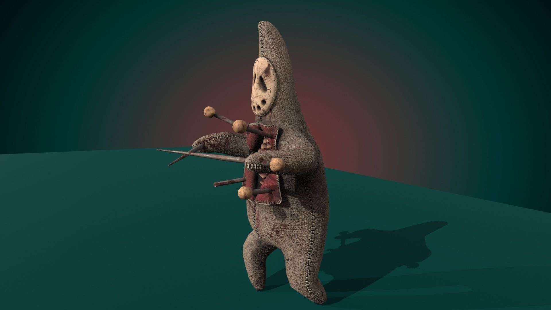 3D model Stitch Voodoo VR / AR / low-poly rigged animated | CGTrader