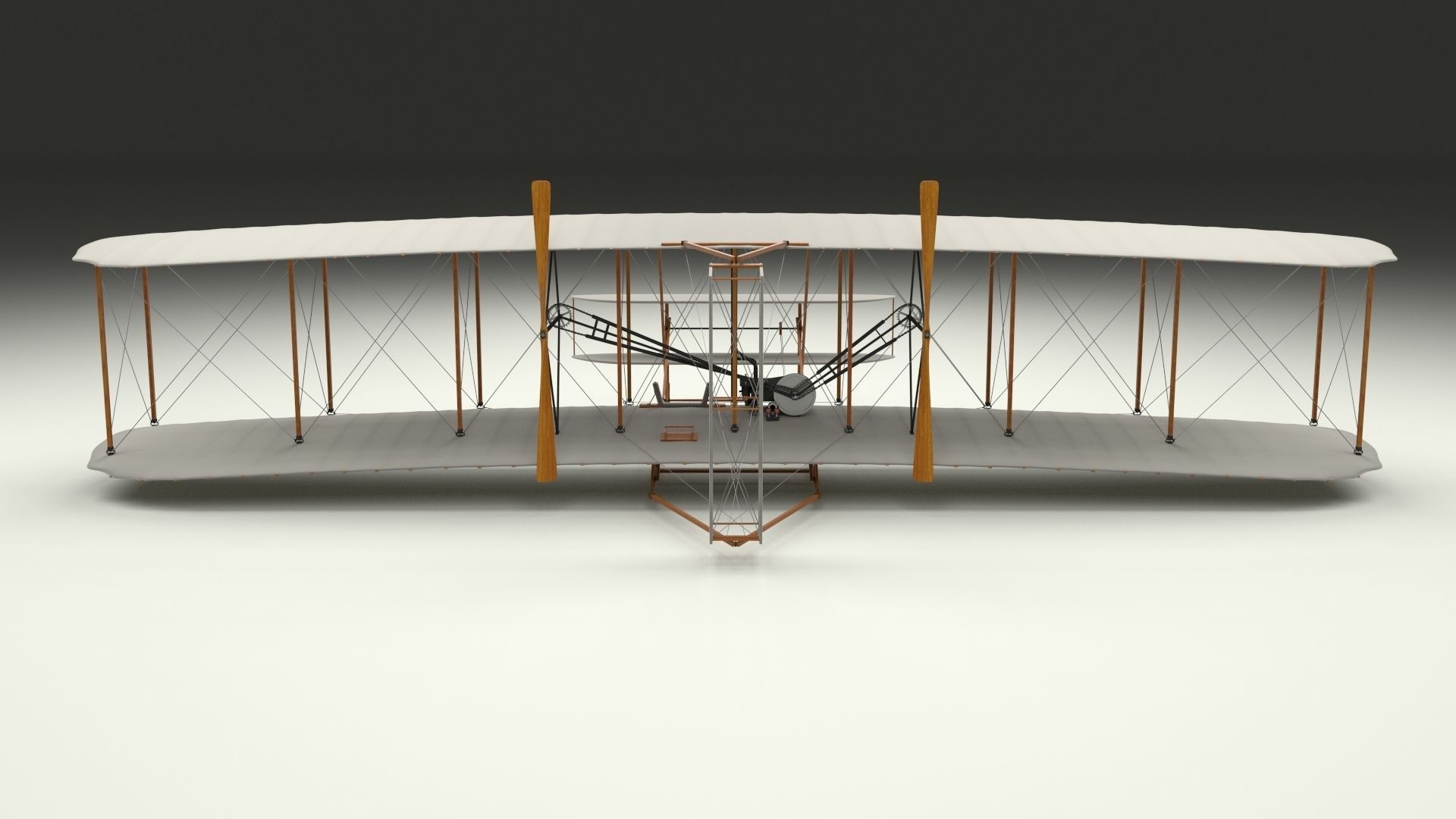 Wright Flyer 1903 3D model | CGTrader