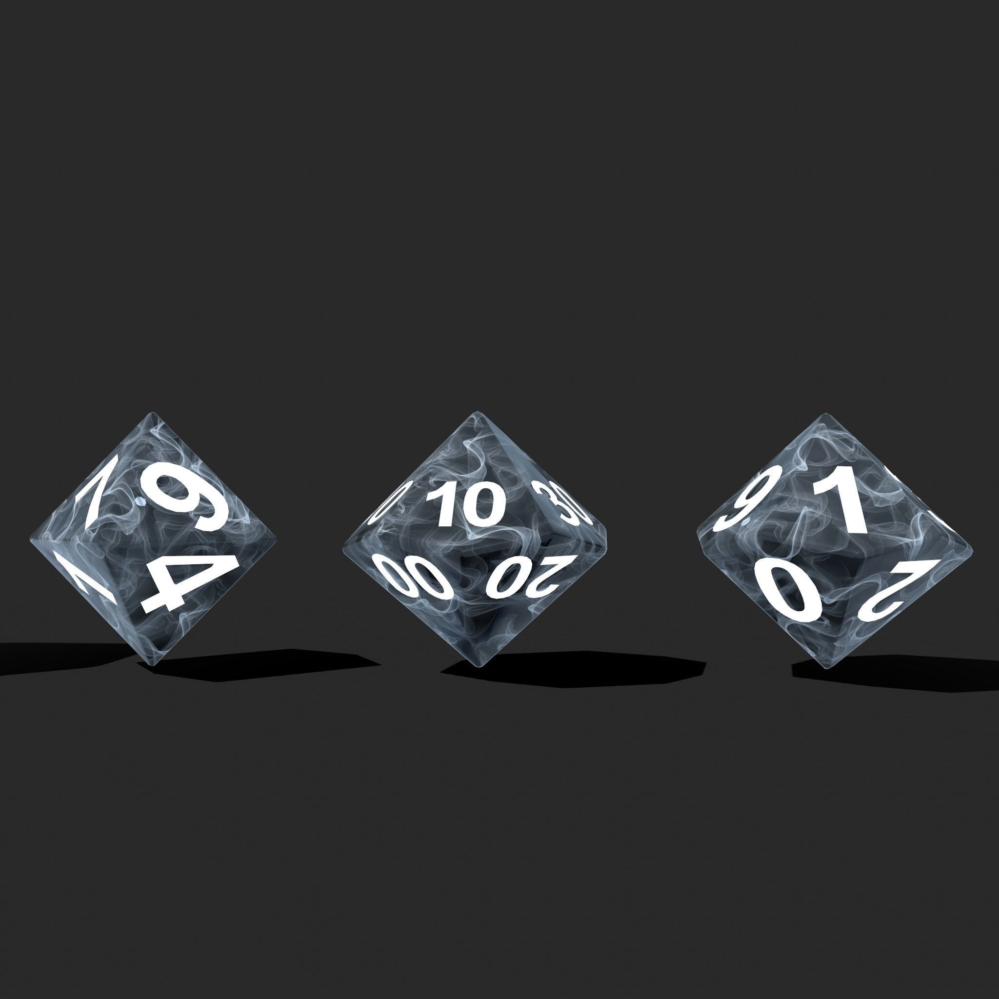 RPG Game Dice 3D model | CGTrader