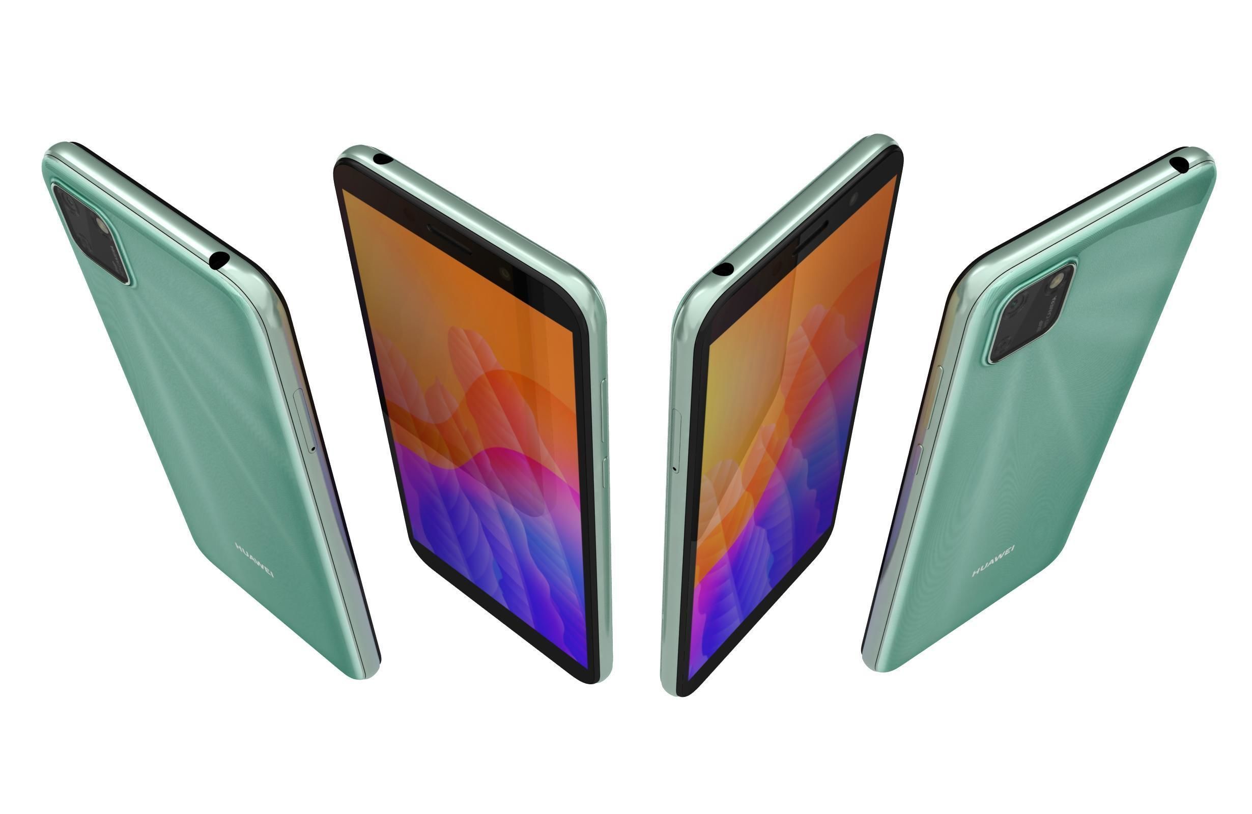 Huawei Y5p All Colors 3D model | CGTrader