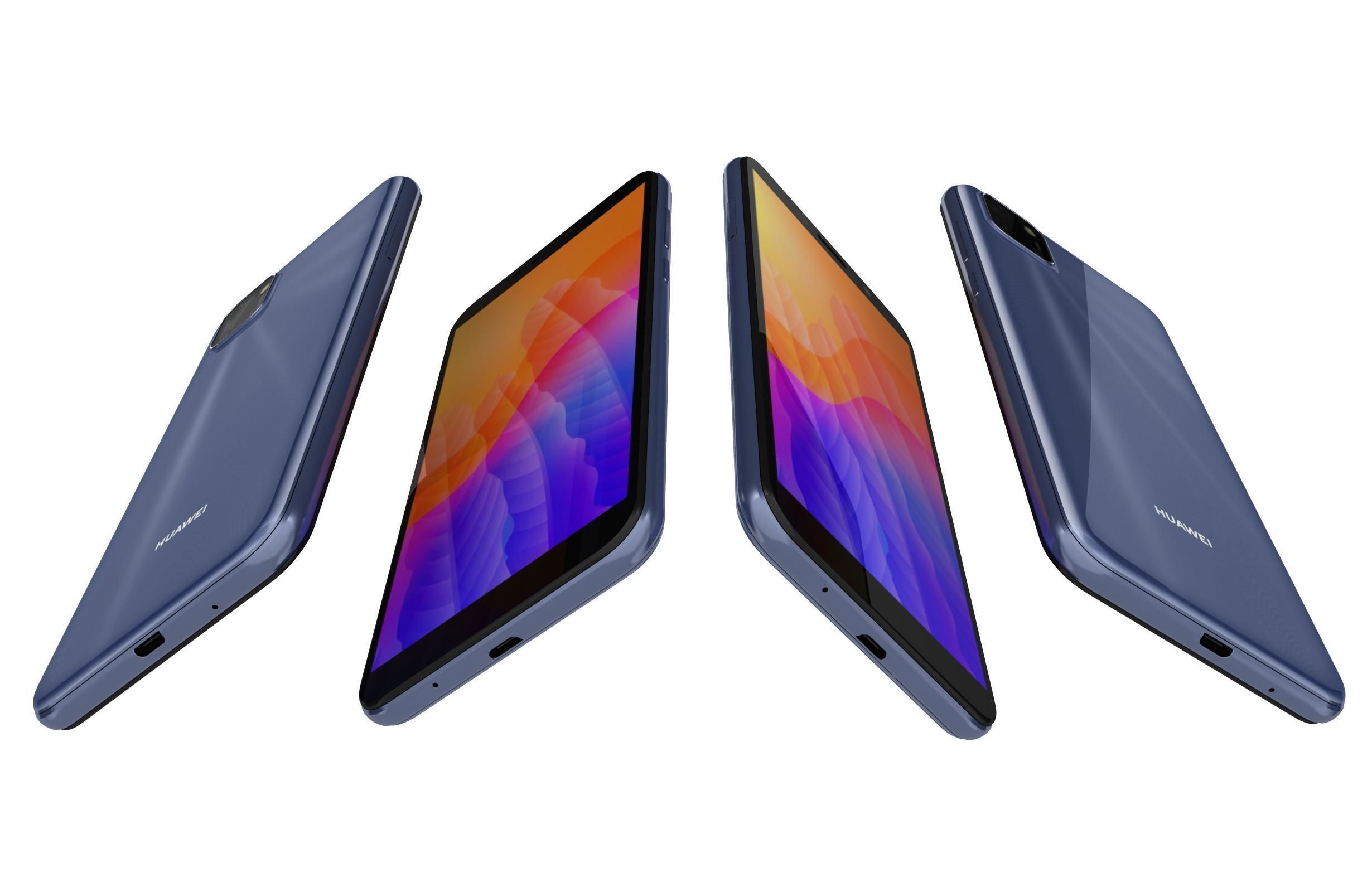 Huawei Y5p All Colors 3D model | CGTrader
