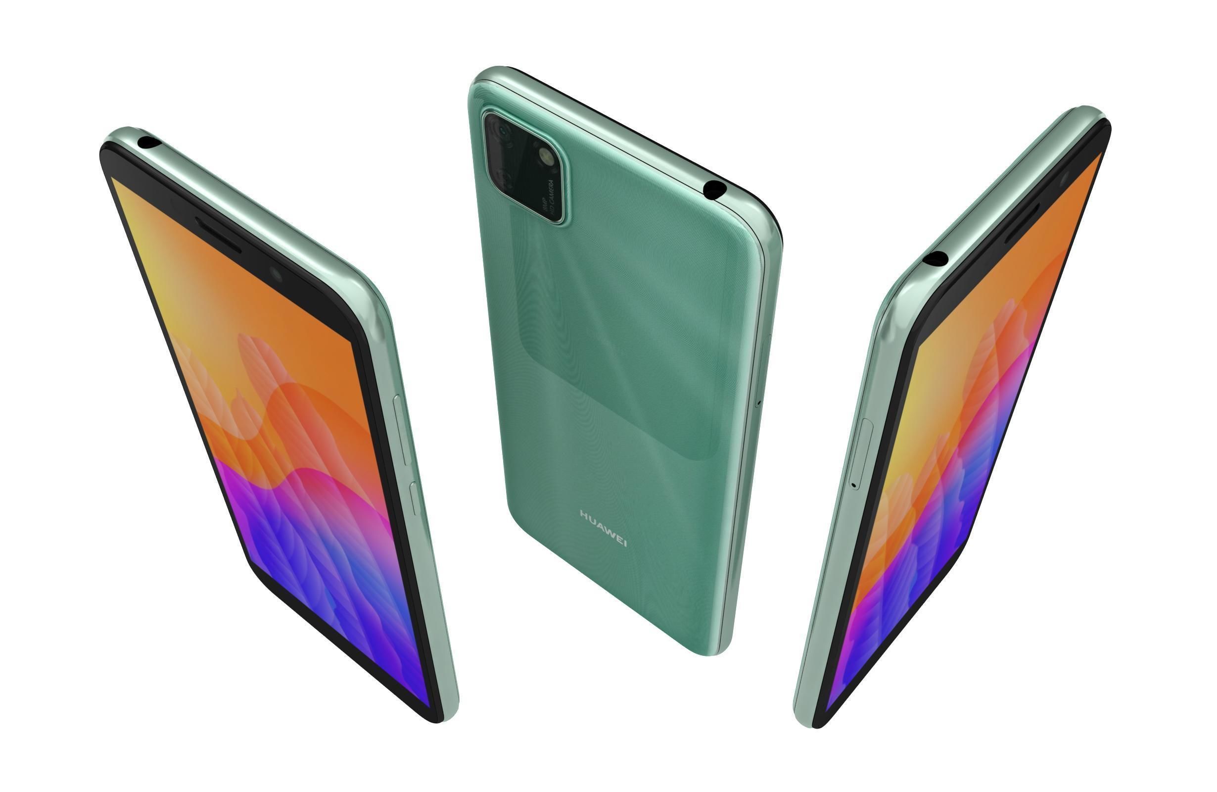Huawei Y5p All Colors 3D model | CGTrader