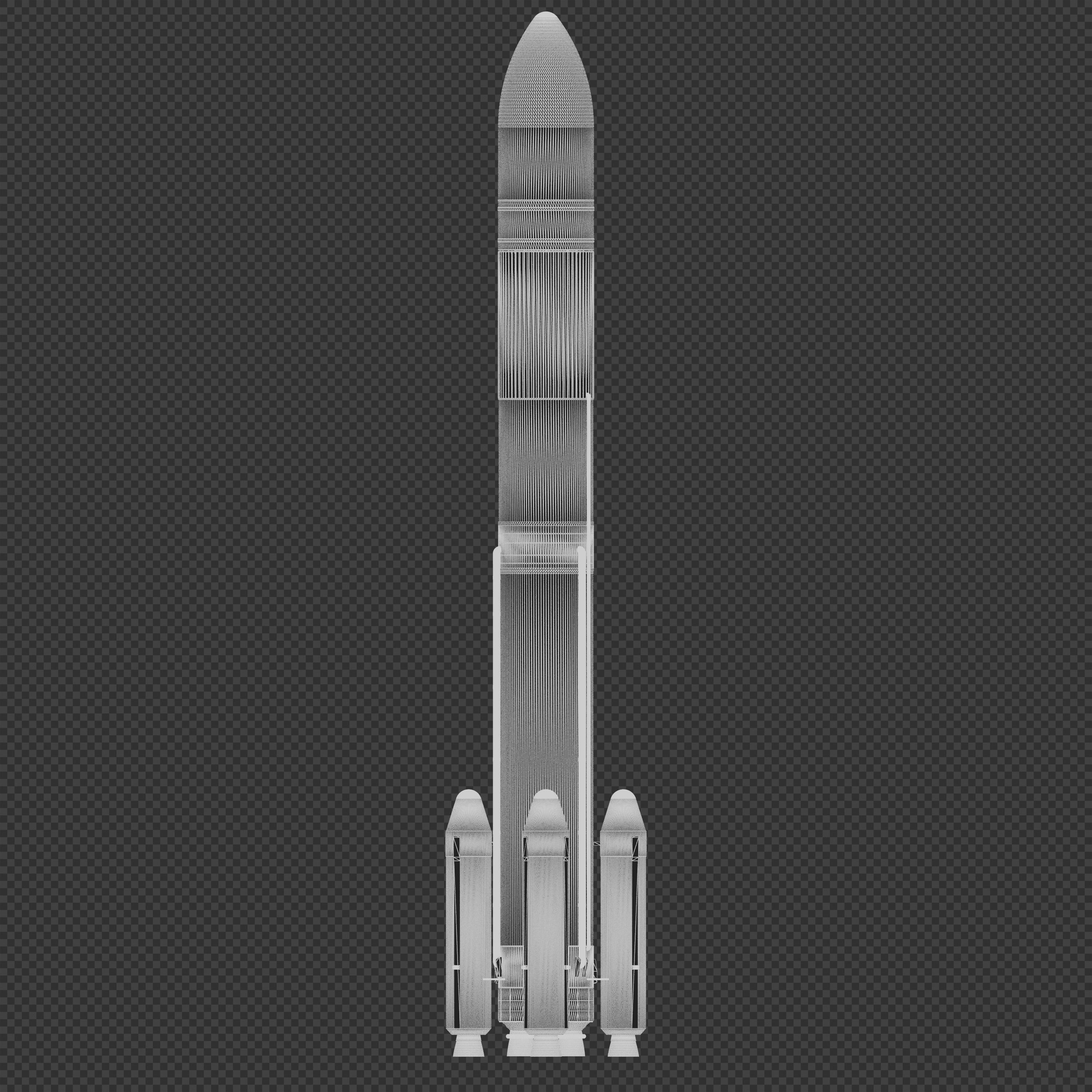 H3 Rocket 3D model | CGTrader