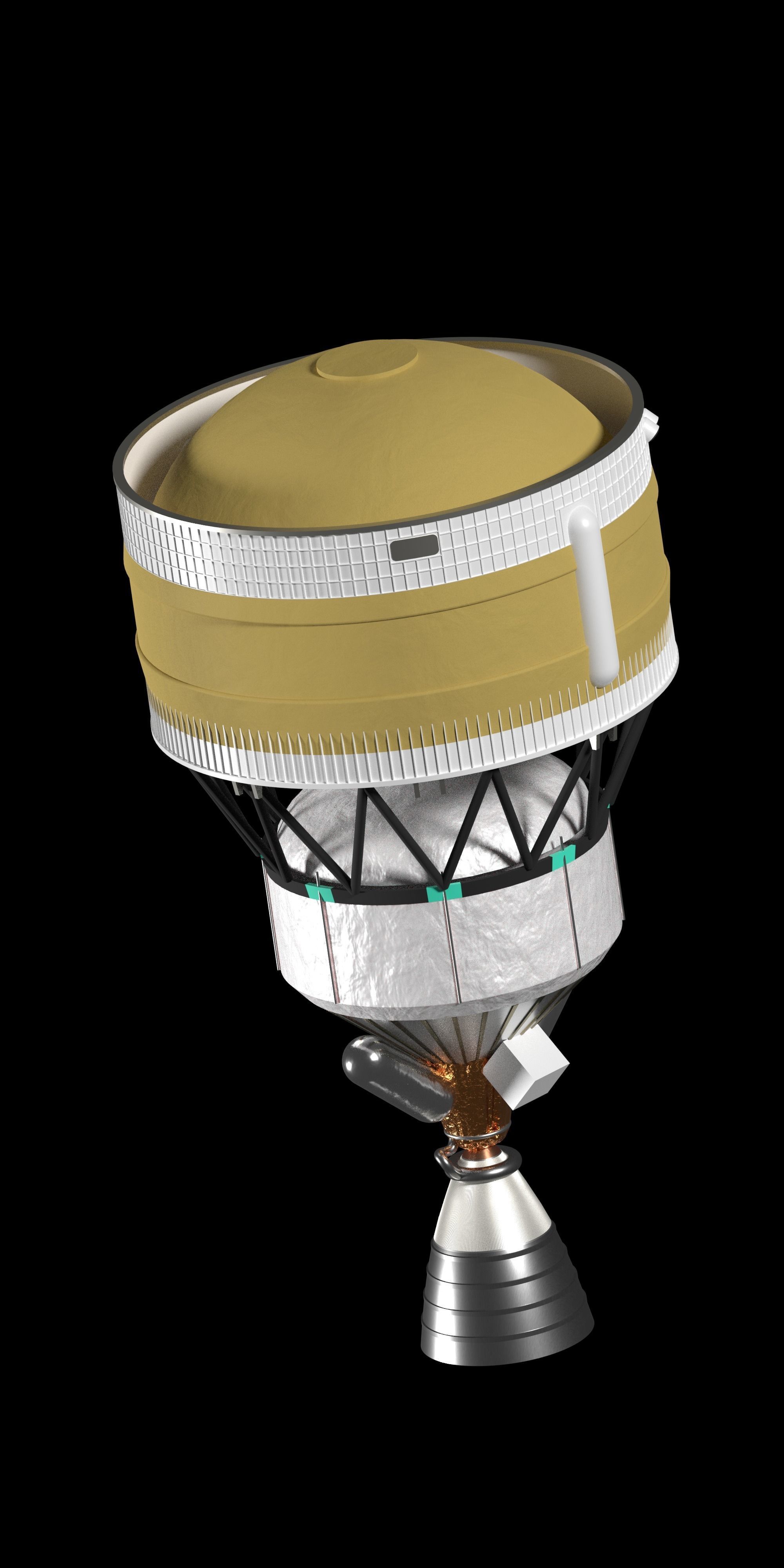 H3 Rocket 3D model | CGTrader