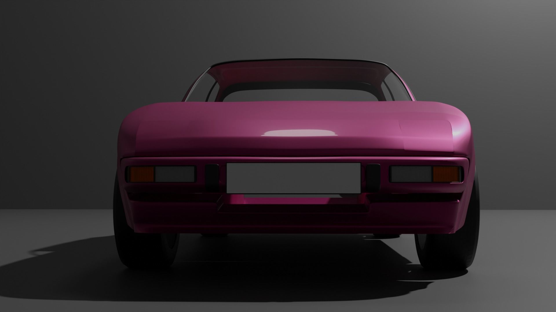 Unlicensed 80s Sports Car 3D model | CGTrader