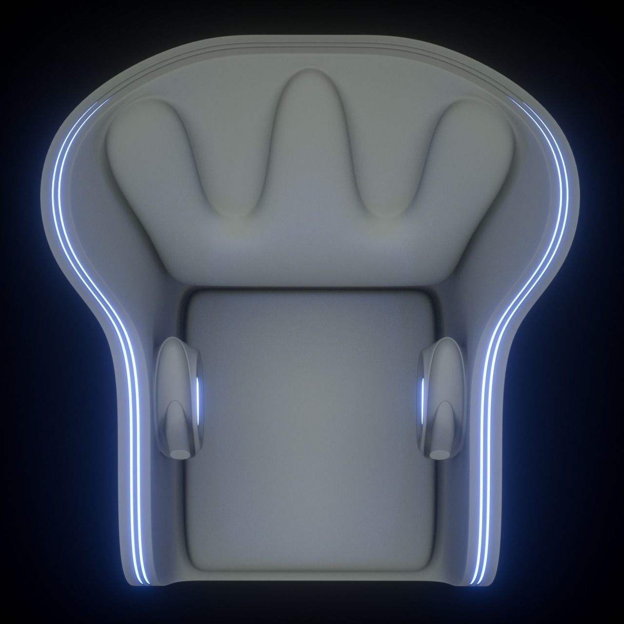 Pilot Seat 3D model | CGTrader