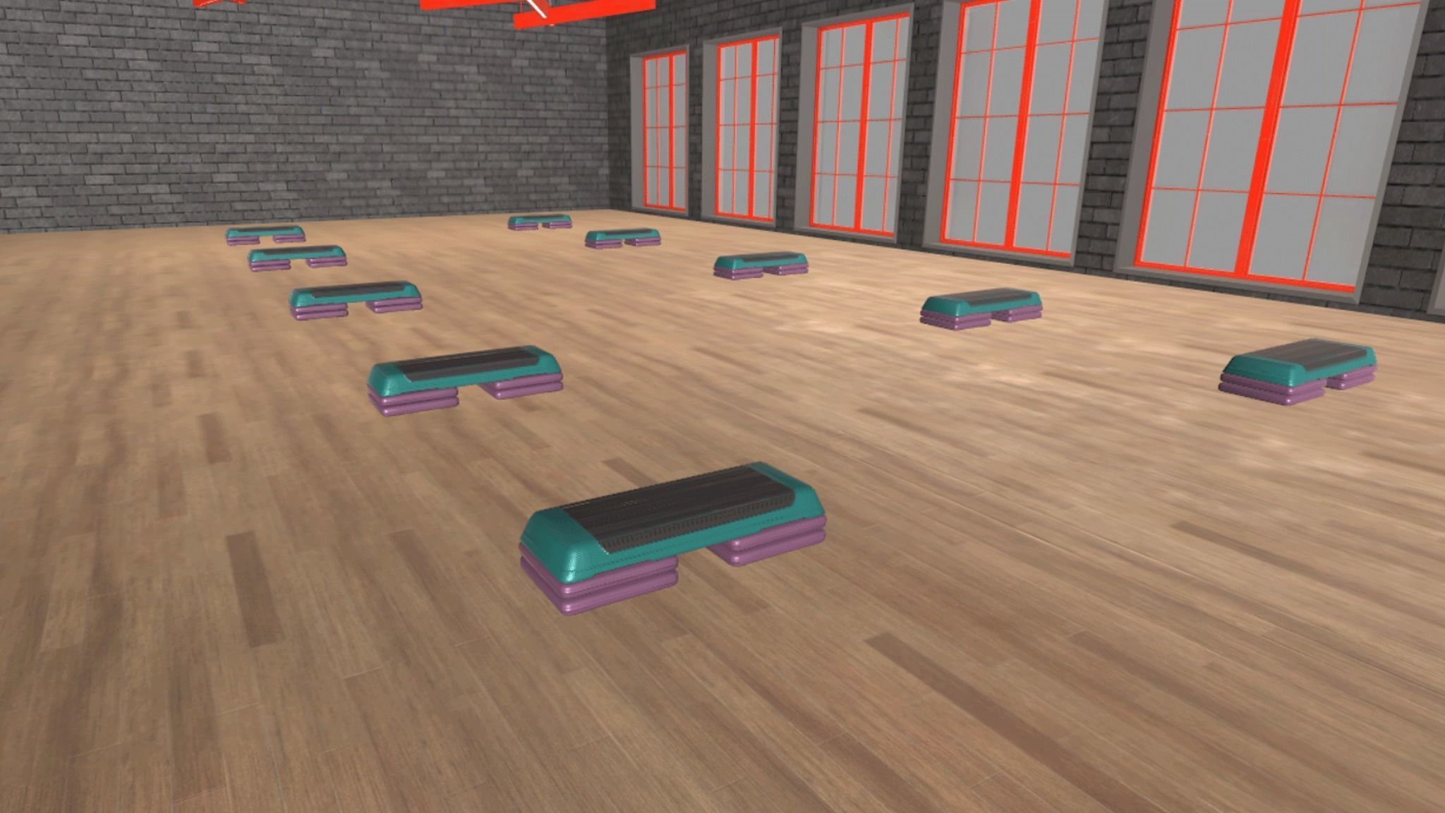 Step platform 3D model | CGTrader