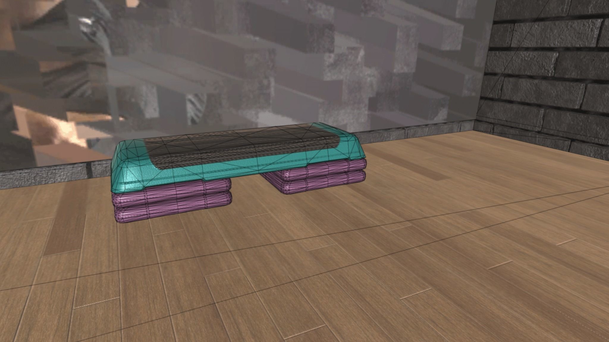 Step platform 3D model | CGTrader