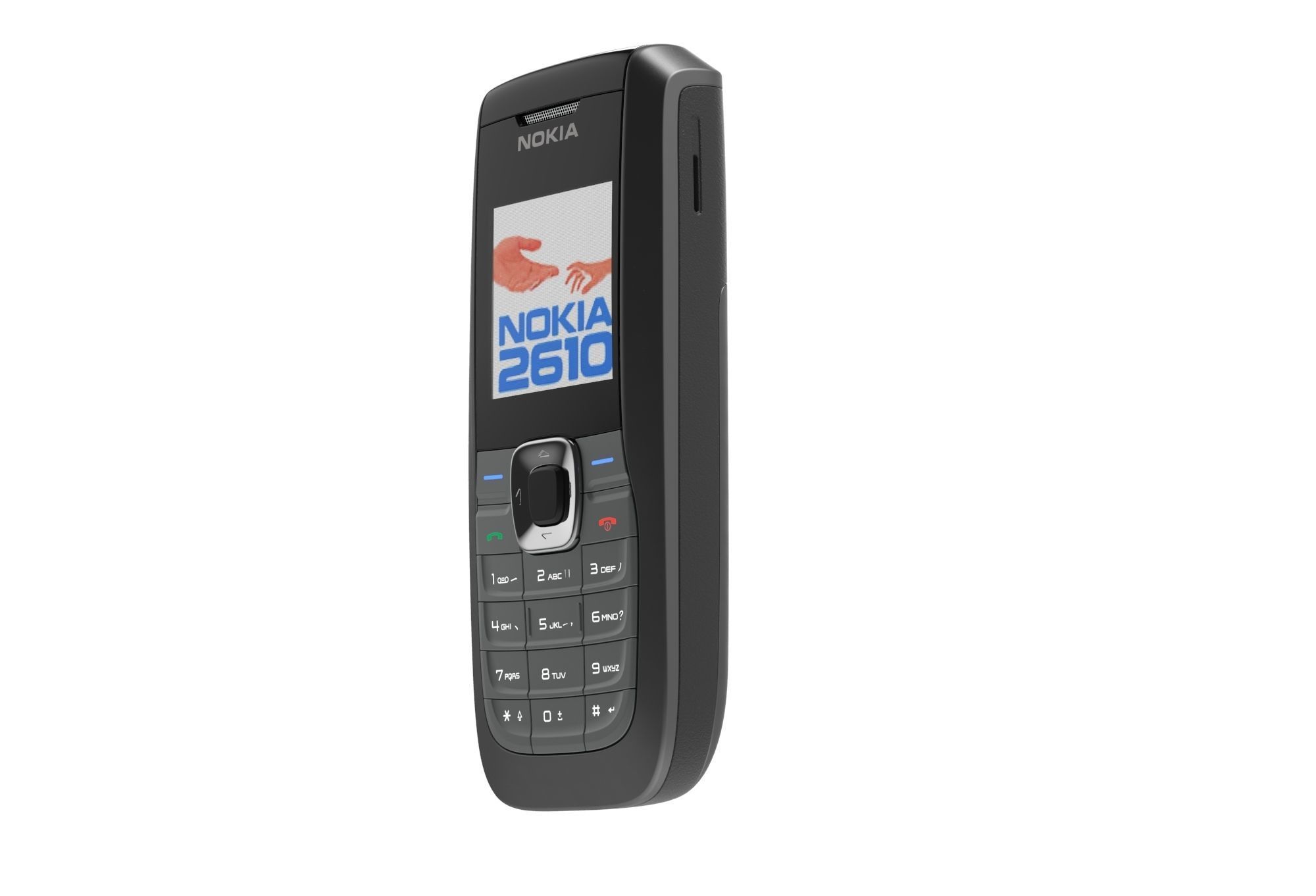 Nokia 2610 mobile 3D model | CGTrader