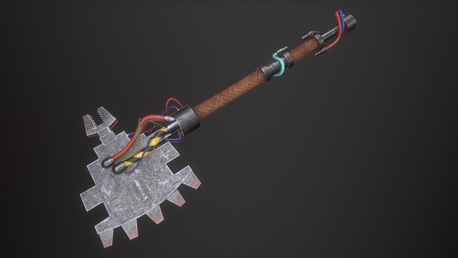 3D model Power Axe VR / AR / low-poly | CGTrader
