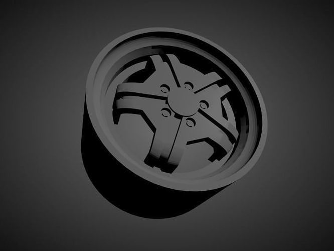 Volvo Virgo scalable and Printable rim 3D model 3D printable | CGTrader