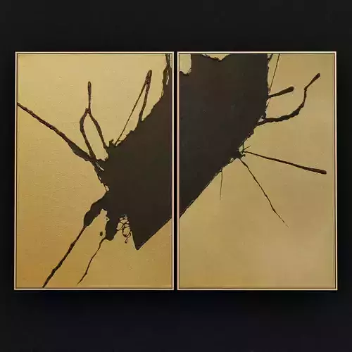 Black Magma Frame 3D model | CGTrader