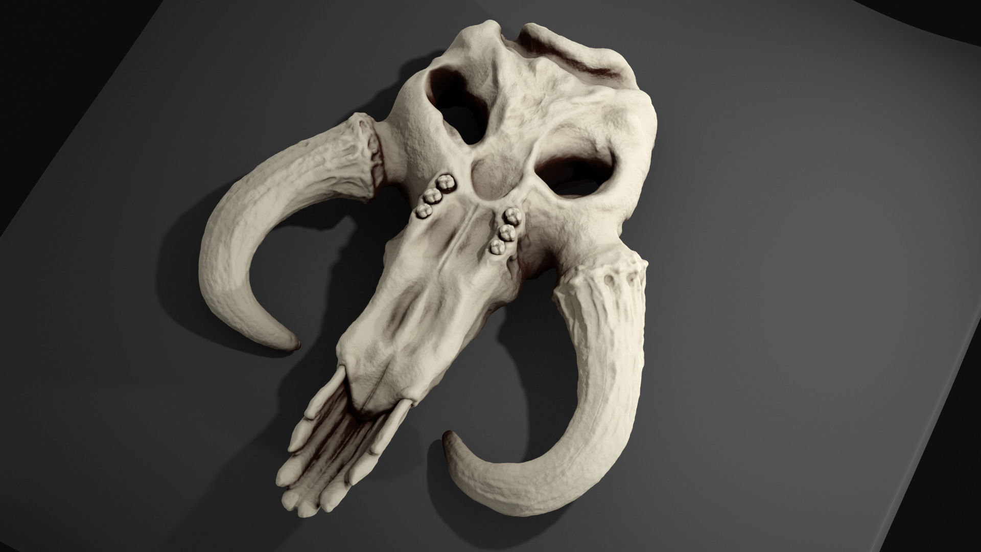 Mythosaur Skull - Inspired by The Mandalorian 3D model 3D printable ...