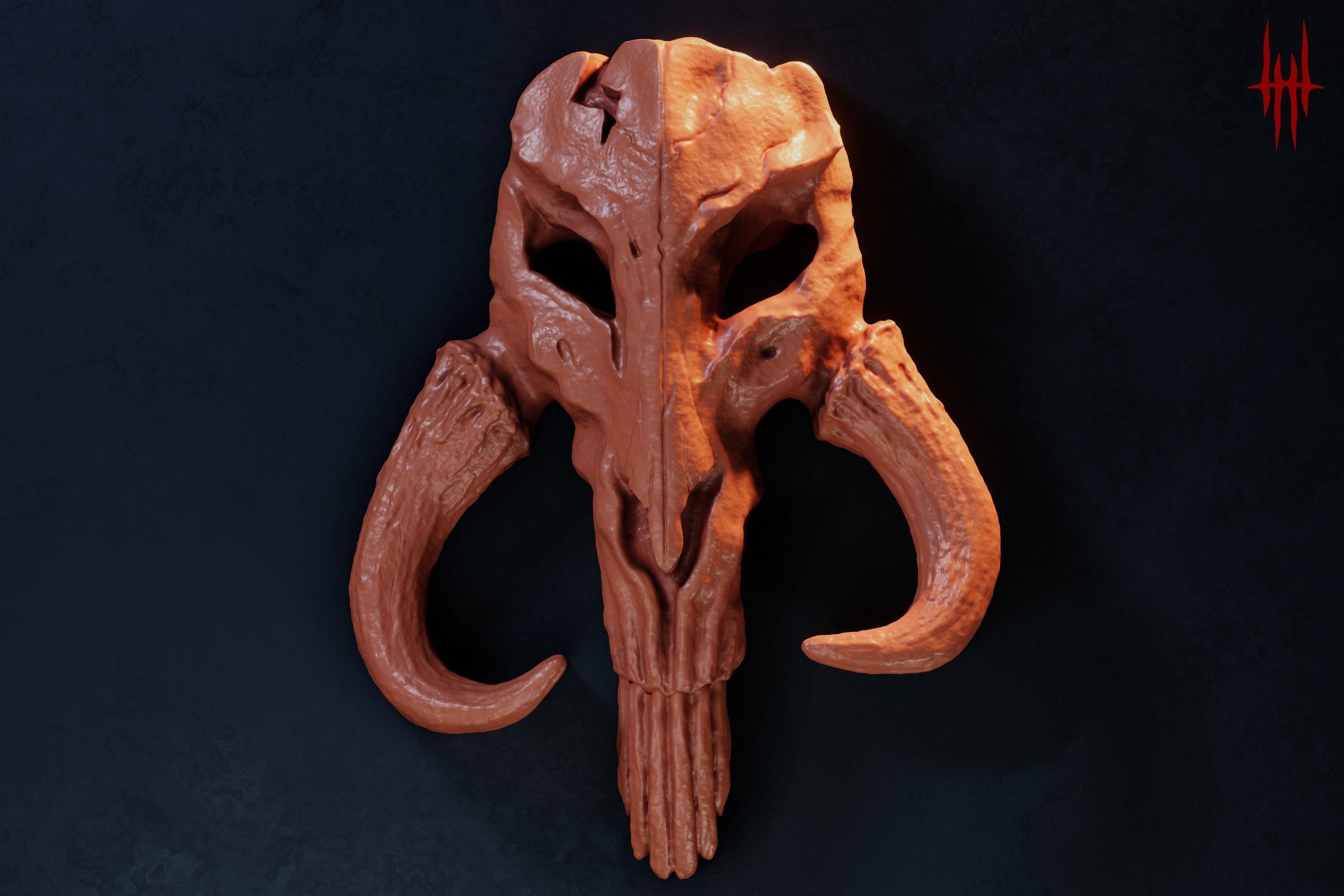 Mythosaur Skull - Inspired by The Mandalorian 3D model 3D printable ...