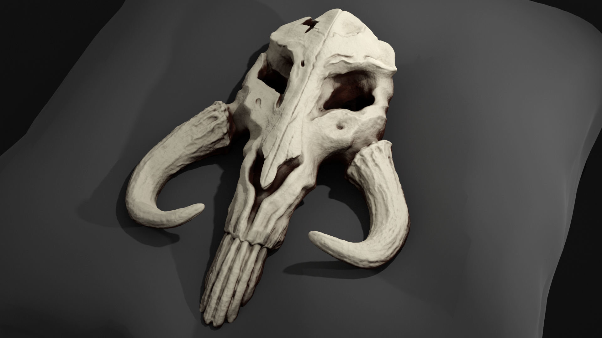 Mythosaur Skull - Inspired by The Mandalorian 3D model 3D printable ...