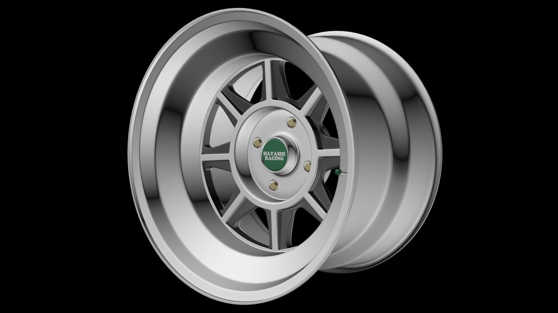 Hayashi Racing Street Type CR 3D model | CGTrader