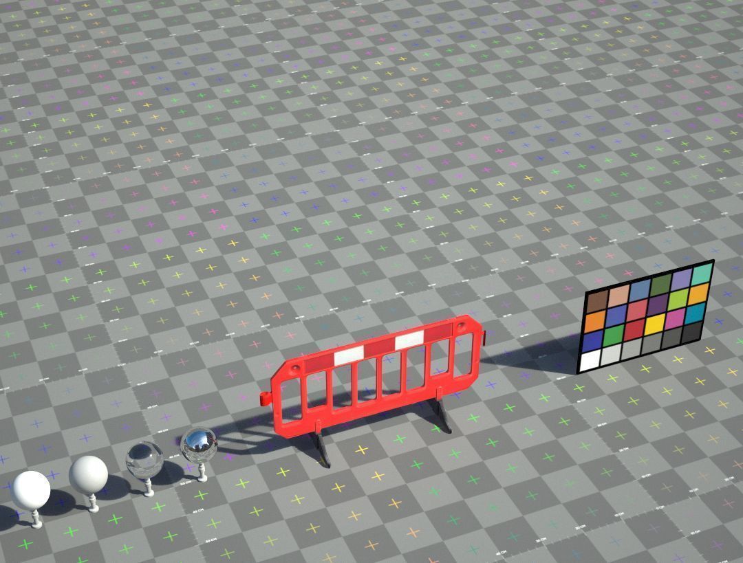 3D model Road segregation barrier Chapter 8 - Version2 VR / AR / low ...