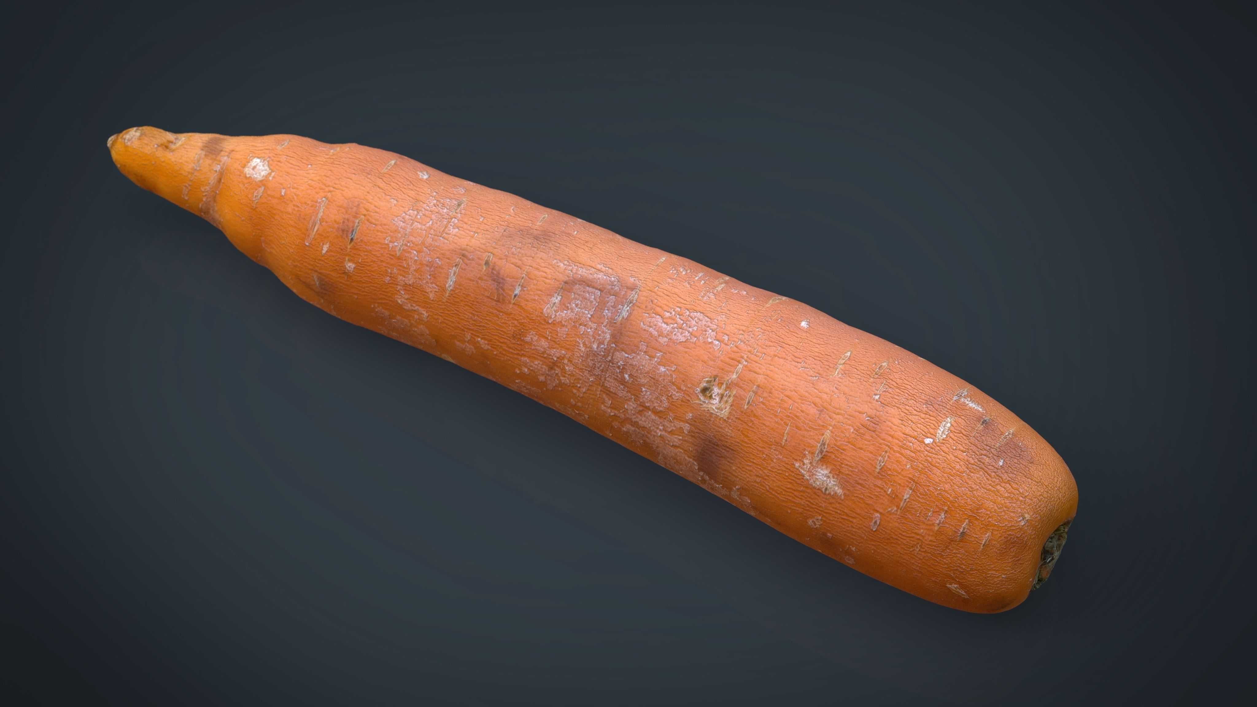 3D model Real Carrot VR / AR / low-poly | CGTrader