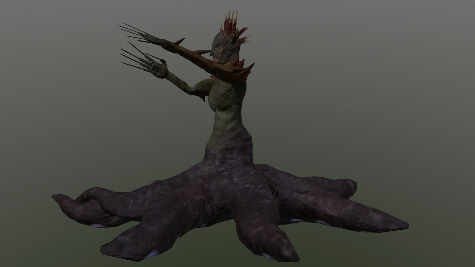 3D model Nexon Vindictus Ship Monster VR / AR / low-poly rigged ...