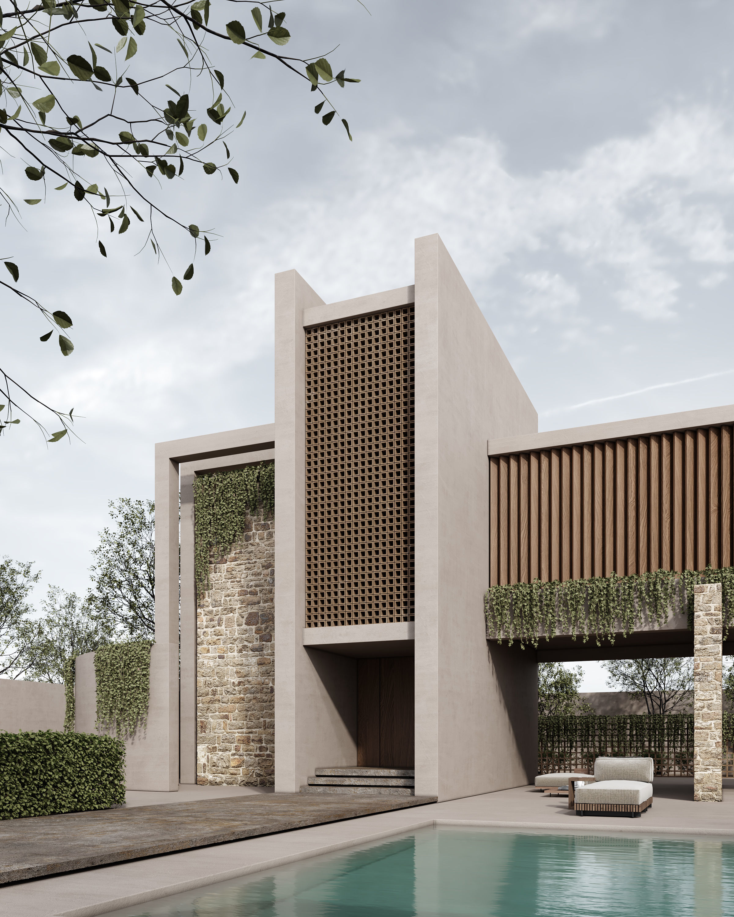 Modern Villa free 3D model | CGTrader