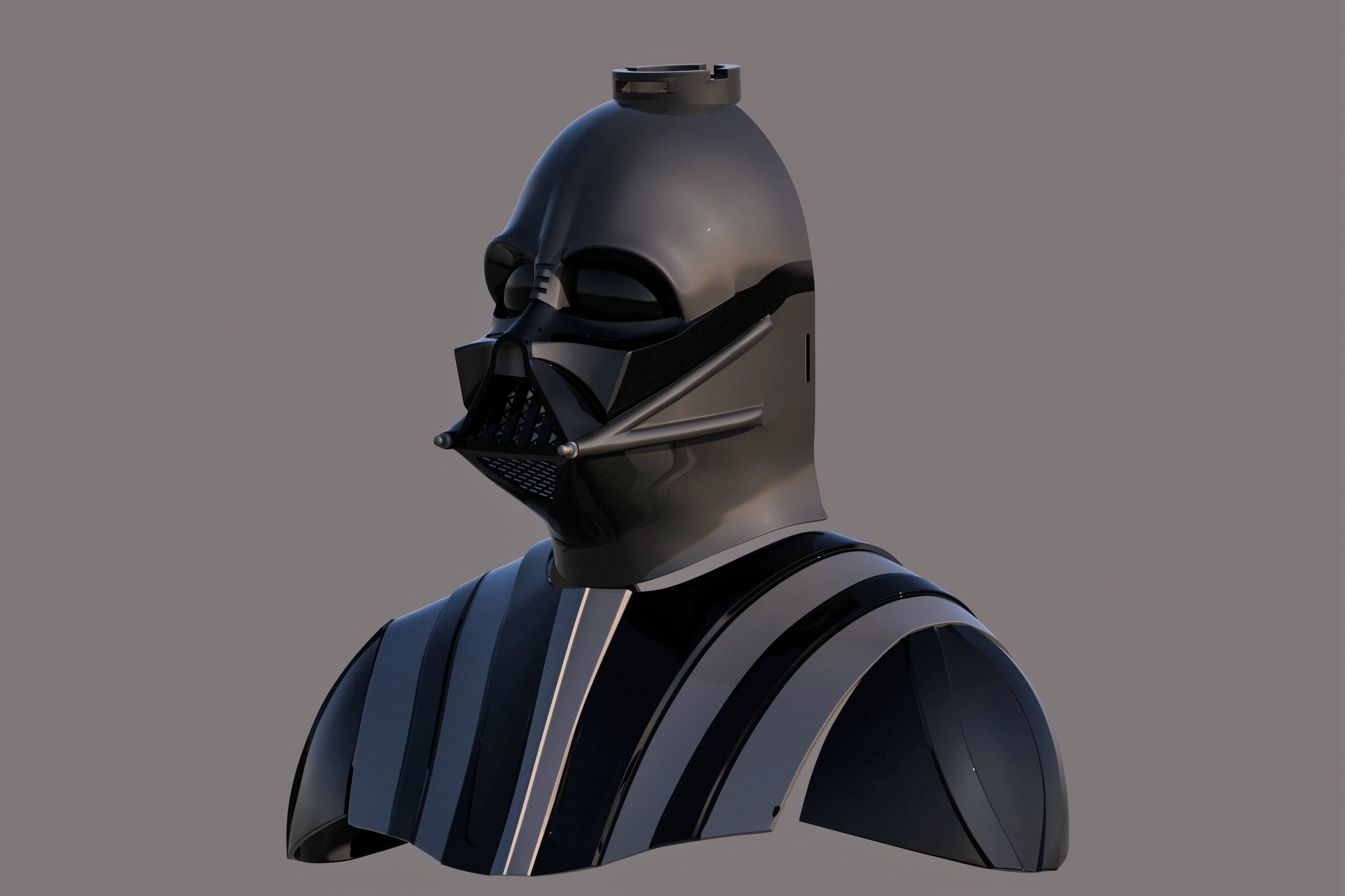 DARTH VADER EP 5 ESB FOR 3D PRINT 3D model 3D printable | CGTrader
