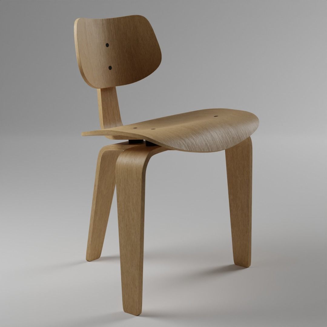 SE42 Chair - Egon Eiermann 3D model | CGTrader