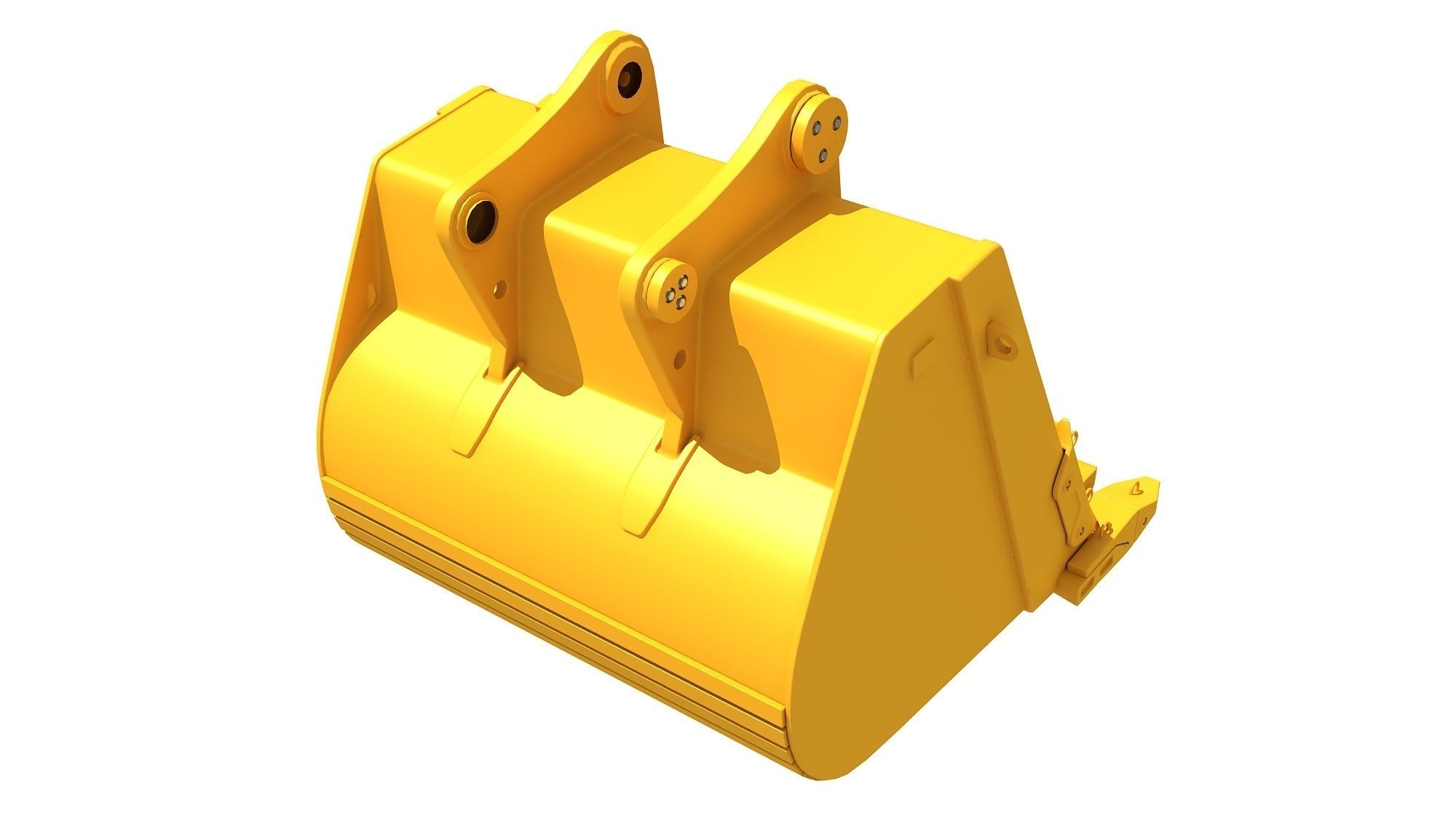 Excavator Bucket 3D model | CGTrader