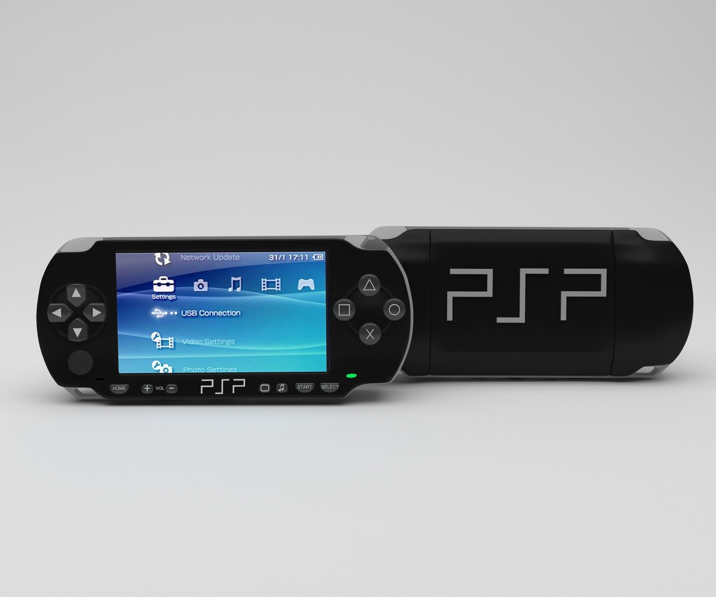 PSP 3D MODEL playstation vita 3D model | CGTrader