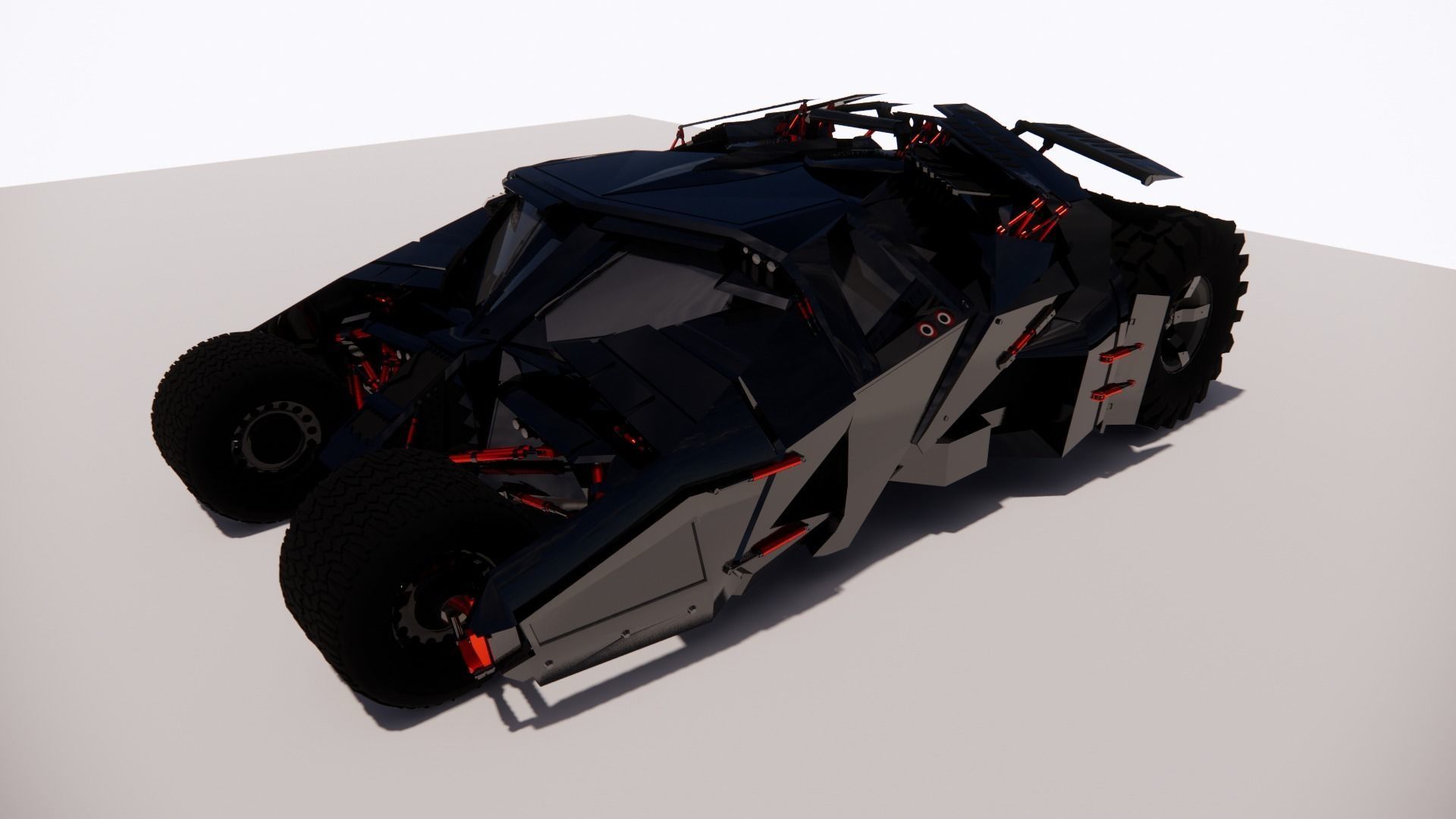 Batmovil batmobile 3D model | CGTrader