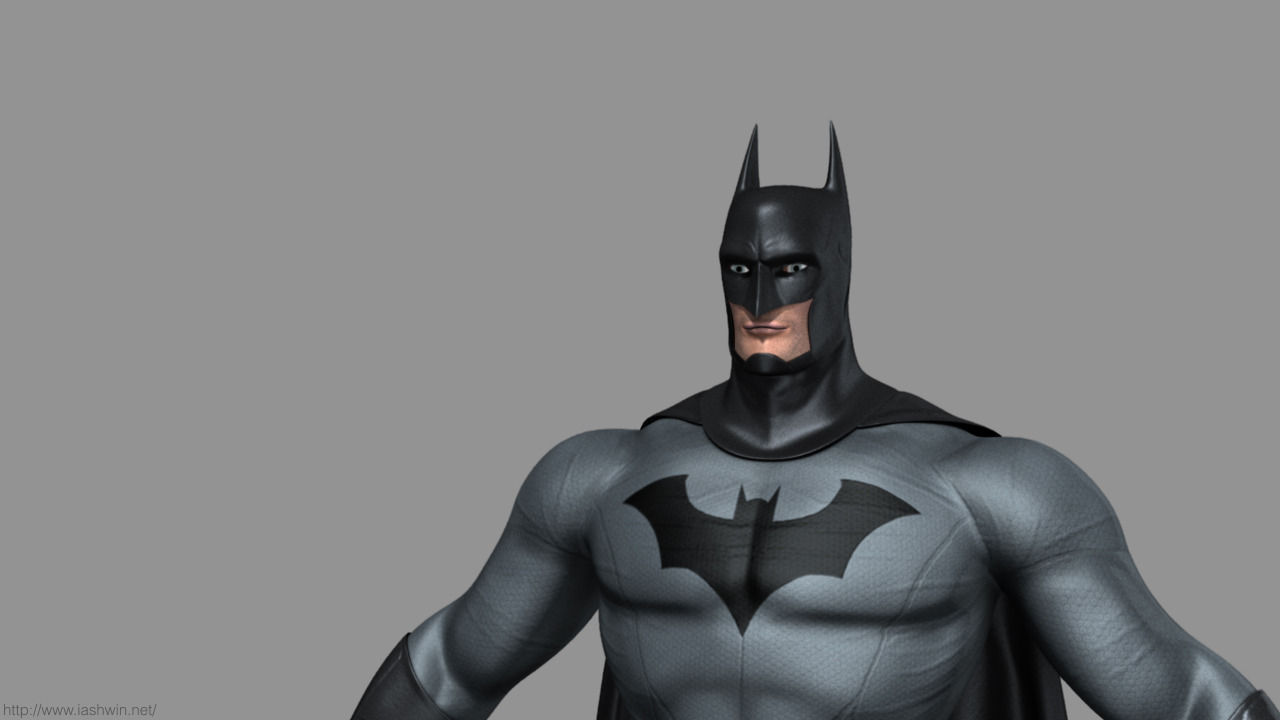 Batman Rig - Legacy 3D model rigged | CGTrader