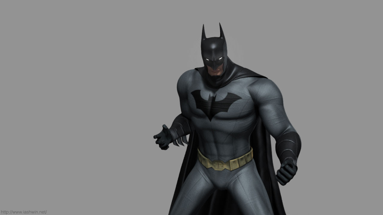 Batman Rig - Legacy 3D model rigged | CGTrader
