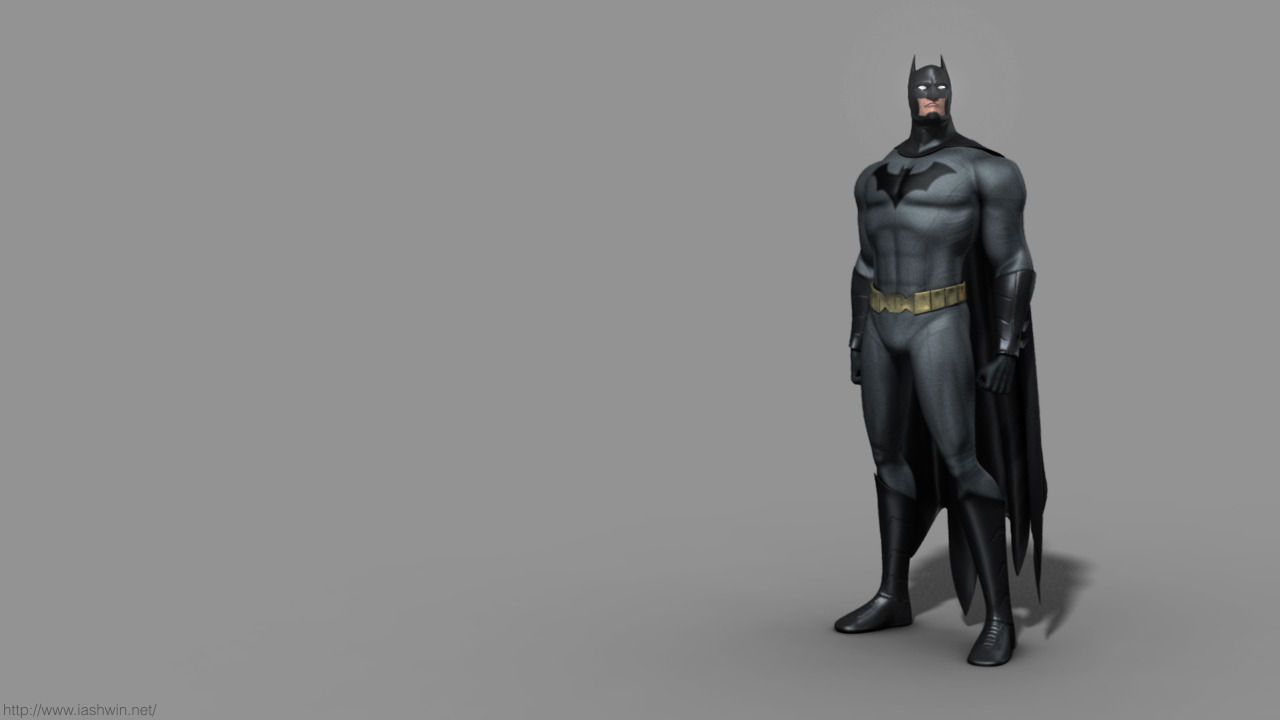 Batman Rig - Legacy 3D model rigged | CGTrader