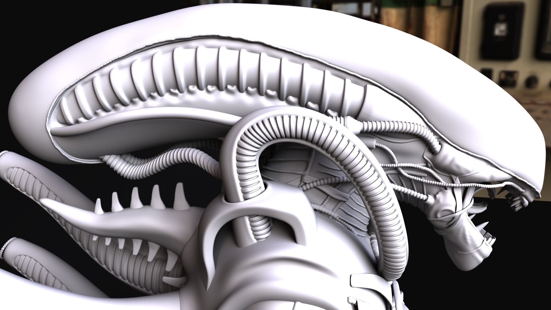 Xenomorph alien 3D model | CGTrader