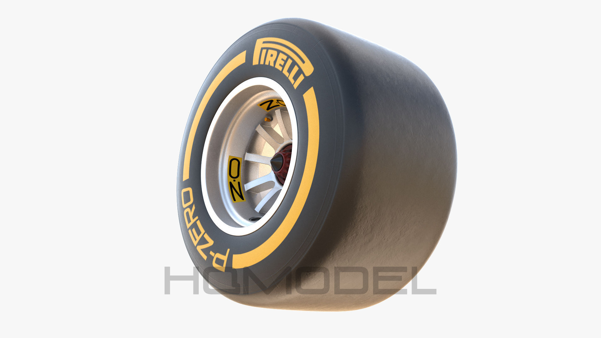 F1 Tire Formula Open Wheel free 3D model | CGTrader